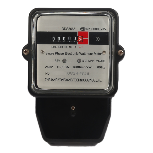 Wall Mounted Single Phase Energy Meter static commerce from China ...