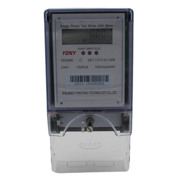 China Two Wire Single Phase Energy Meter for home manufacturers, Two ...