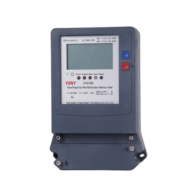 Three Phase three wire /four wire smart multi-functions electric Meter ...